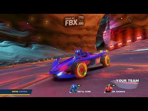 Team Sonic Racing: Metal Sonic, Dr Eggman, and Zavok - YouTube