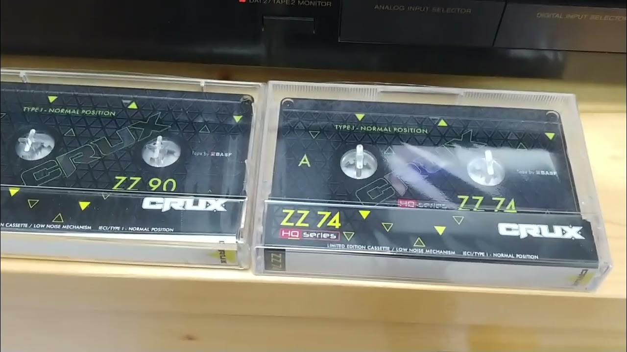 тест записи кассеты Crux ZZ-90 - YouTube