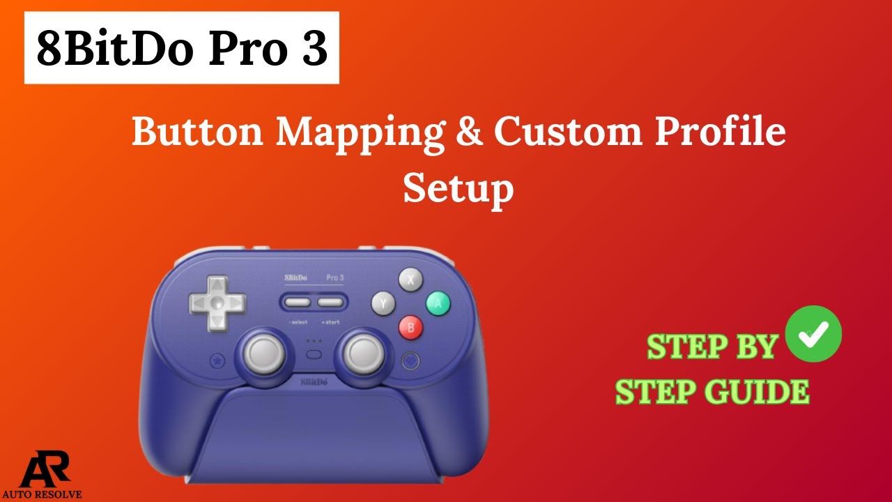 8BitDo Pro 3 – Button Mapping & Custom Profile Setup - YouTube