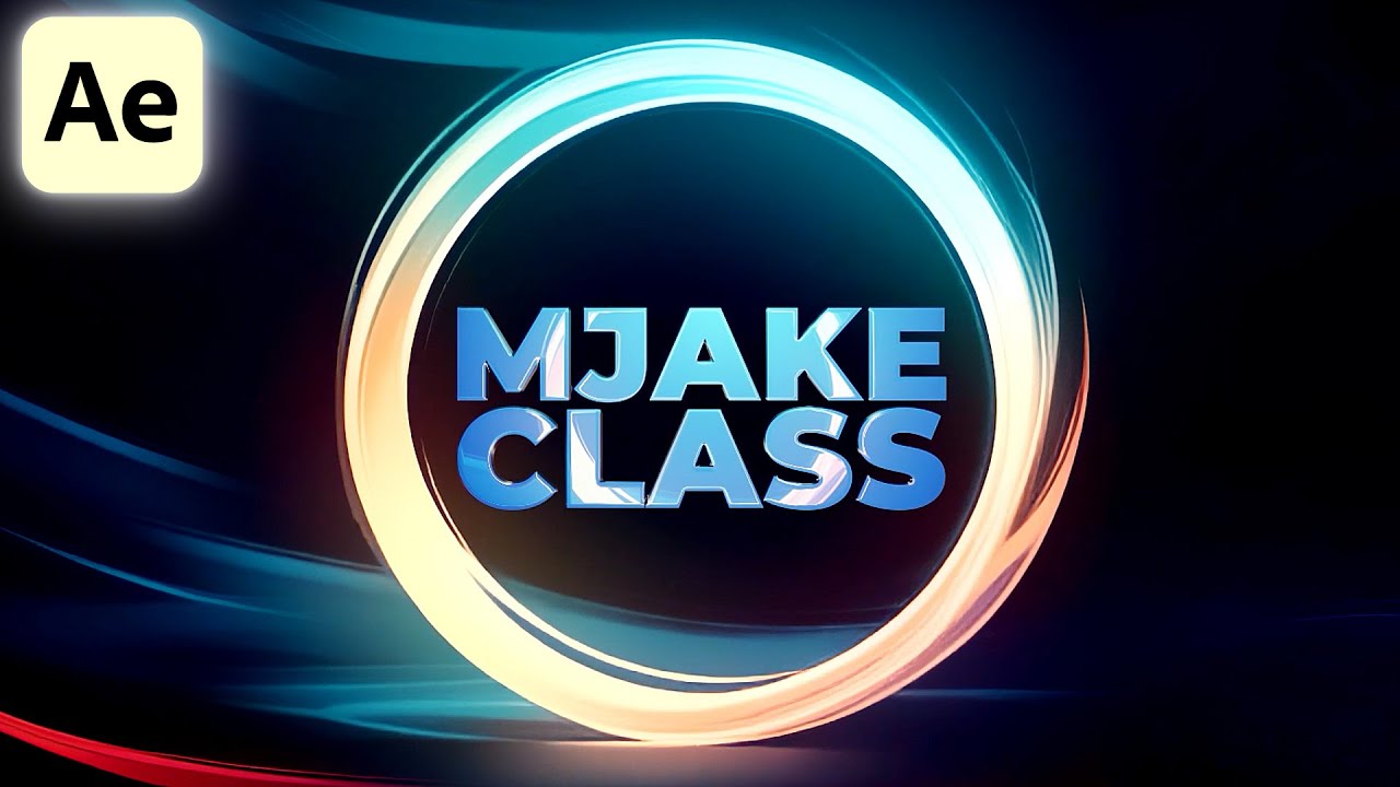 Animation in Adobe After Effects: Circle Light Logo Reveal for ...