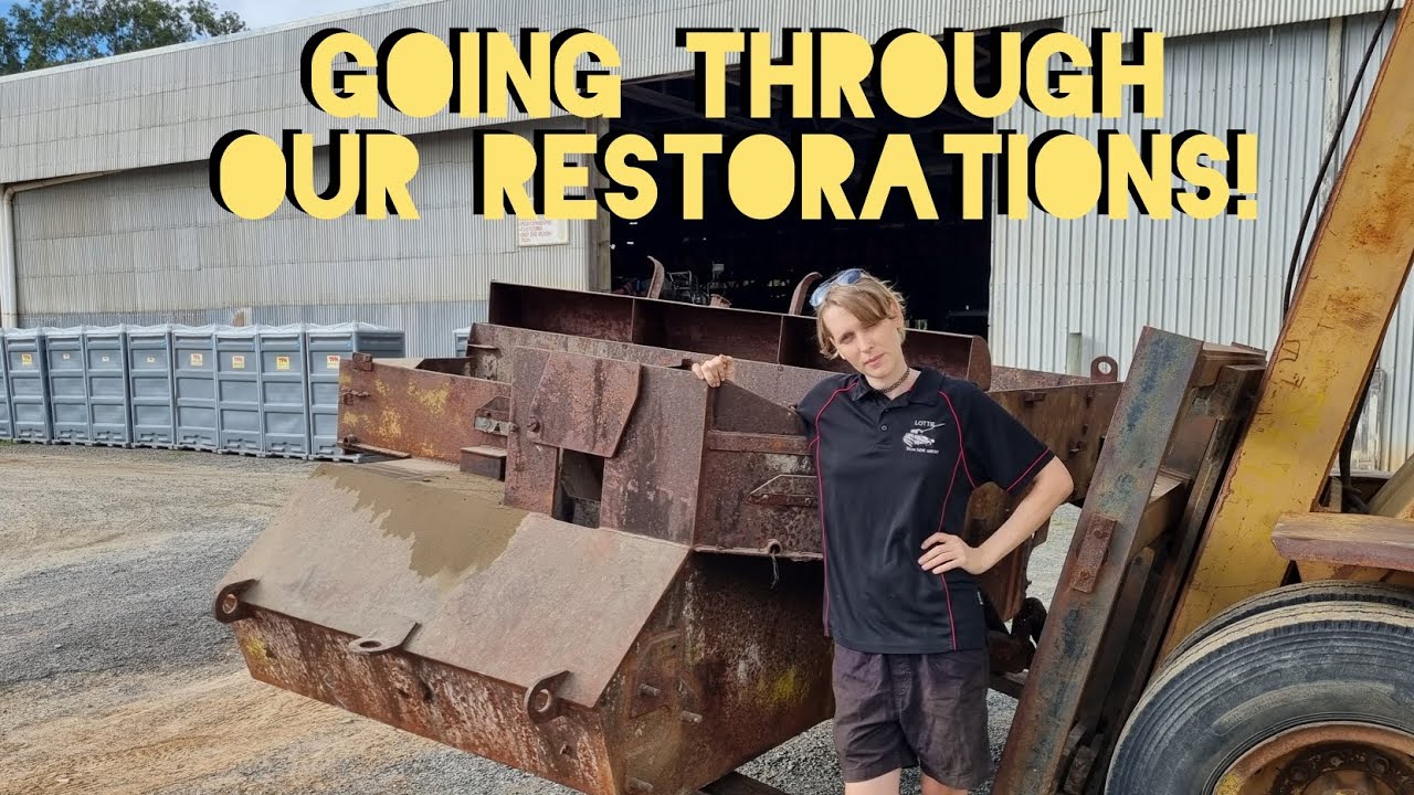 A quick tour of our current restorations! - YouTube