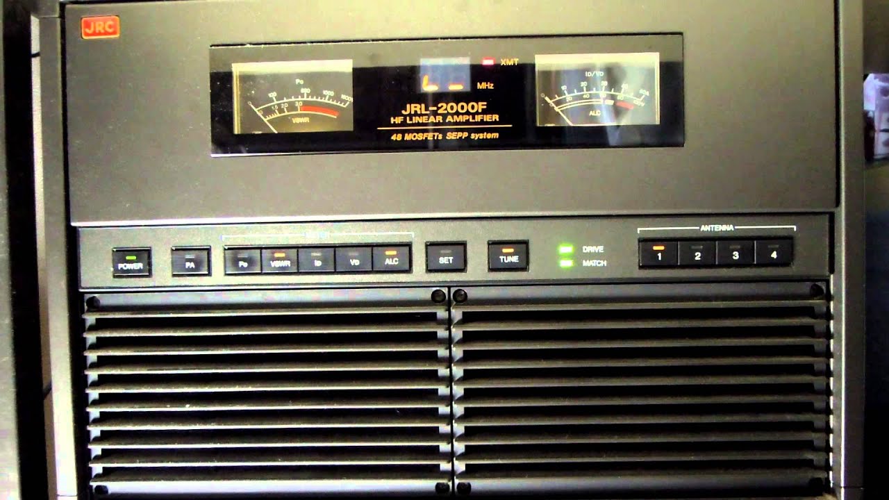 Tuning JRC JRL-2000F - YouTube