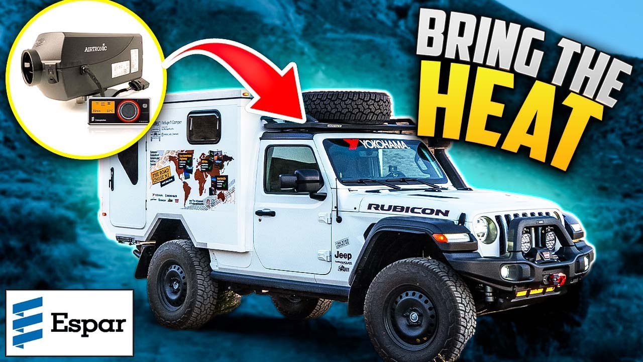 DIY Diesel Heater Install - Dream Overland Jeep Camper Build Pt. 10 ...