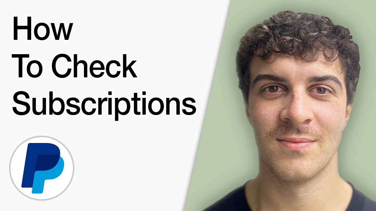 How To Check Paypal Subscriptions (Full 2025 Guide) - YouTube