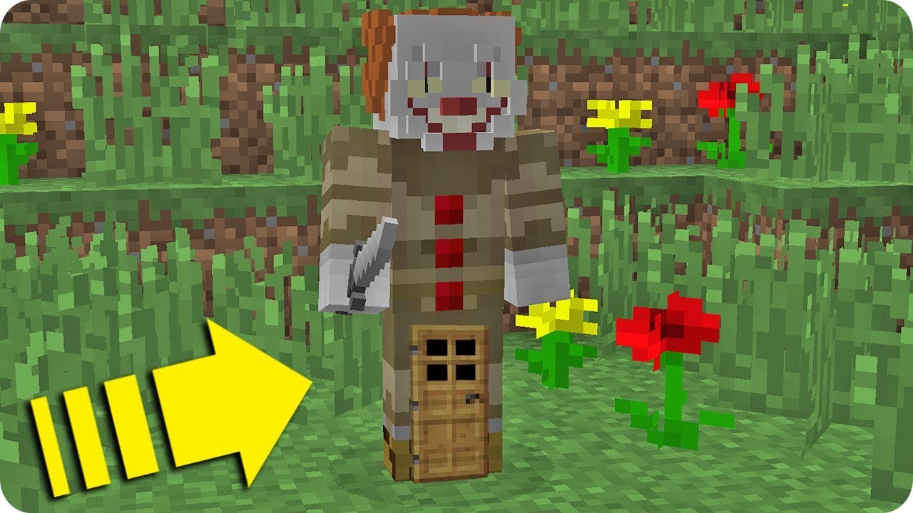CÓMO VIVIR DENTRO DE PAYASO IT EN MINECRAFT | CASAS INCREÍBLES EN ...