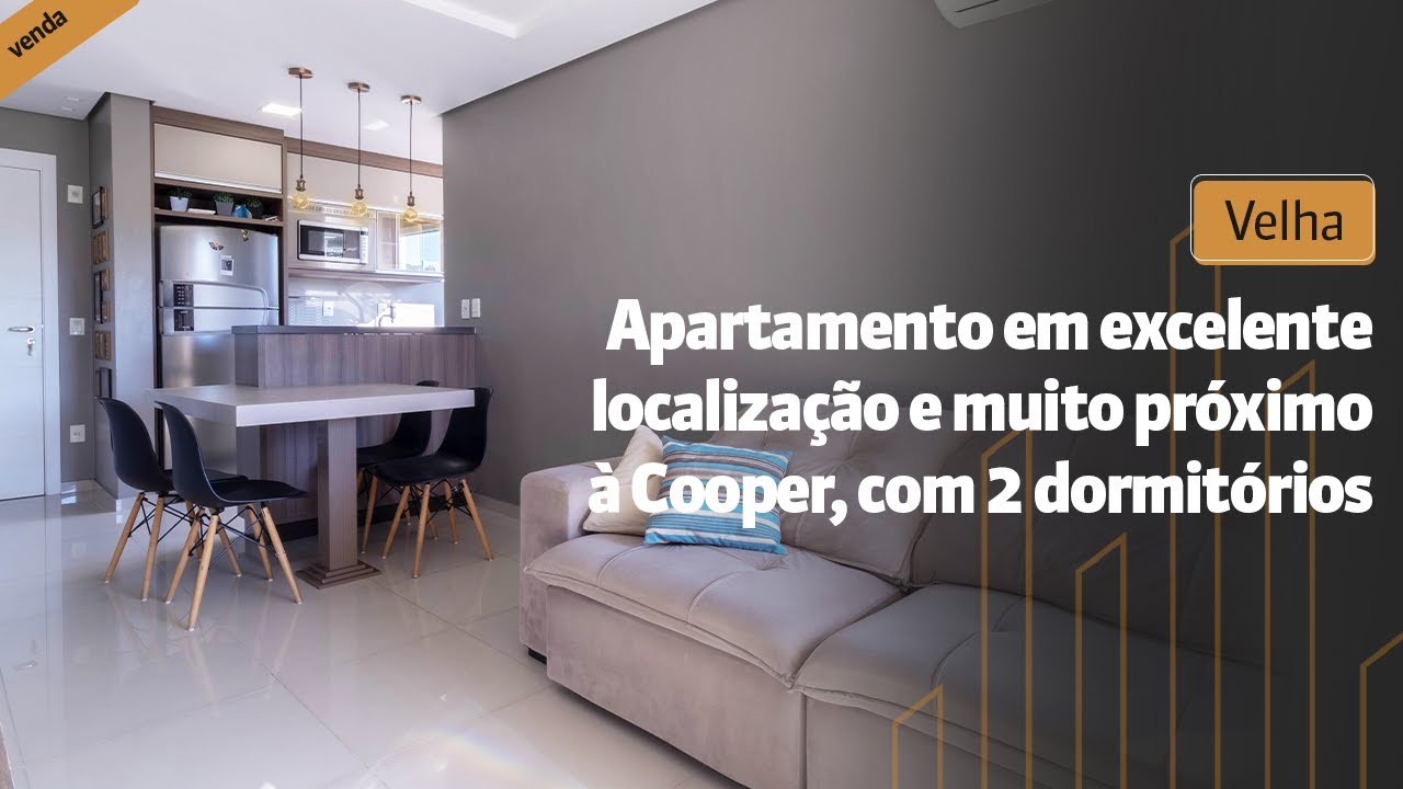 Apartamento em excelente localização e muito próximo à Cooper, com 2 ...