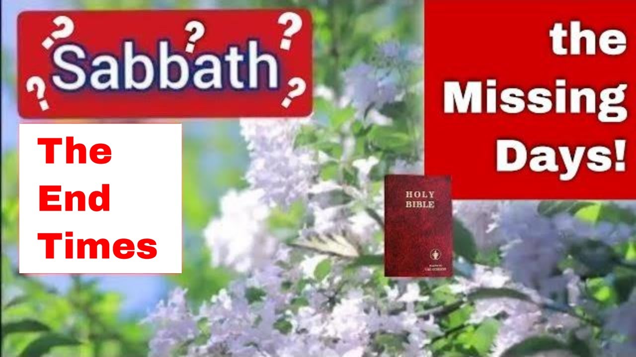 Final End Times Word on Sabbath for Christians - YouTube