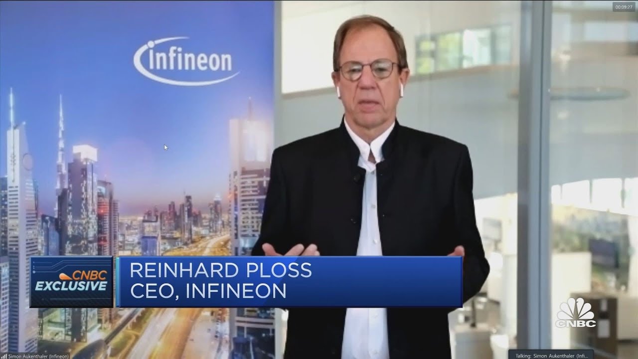 Market tightness will remain into 2022, Infineon CEO says - YouTube