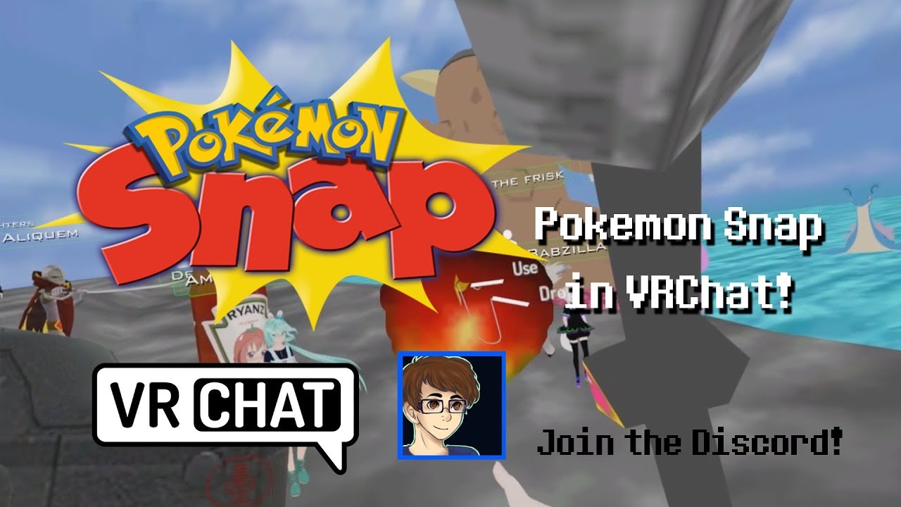Pokemon Snap in VRChat! [VRChat] PaulPer Plays - YouTube