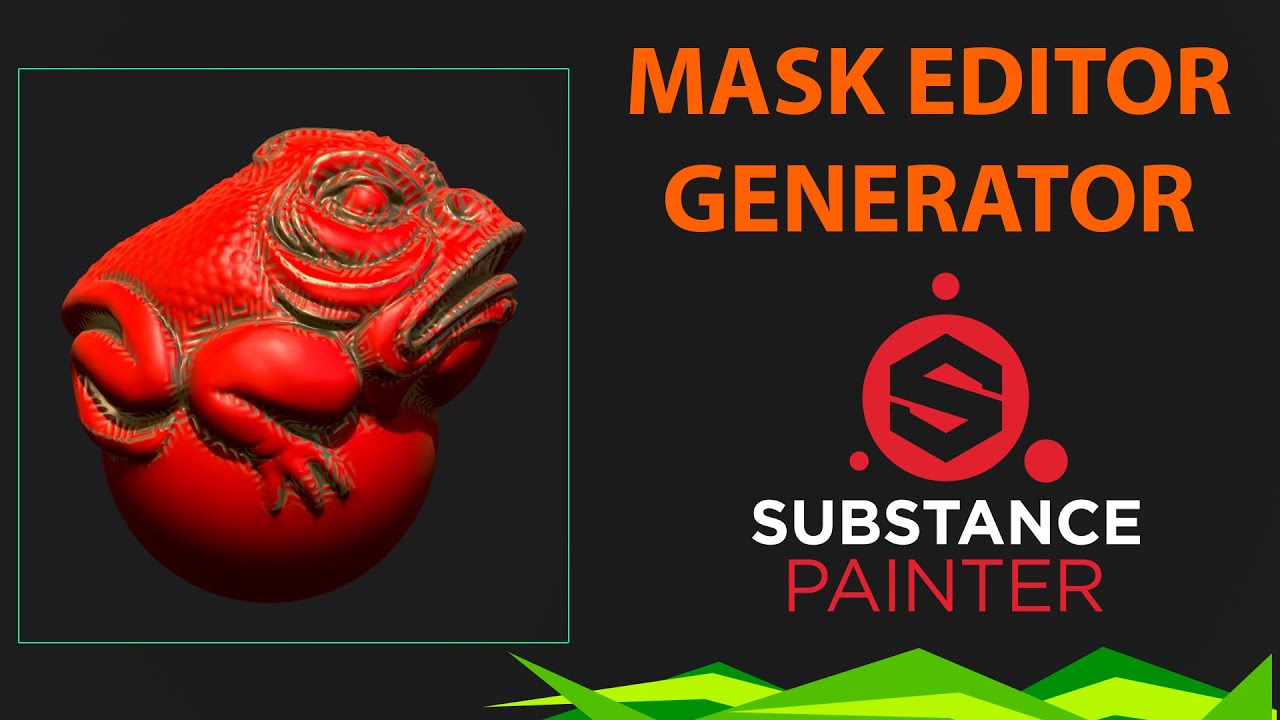 Creating Custom Masks with Substance Painter’s Mask Editor Generator ...