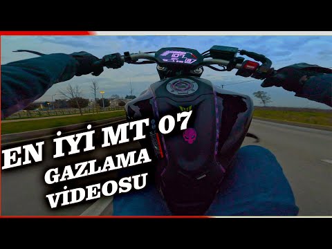 HAYATINIZDA GÖRDÜĞÜNÜZ EN İYİ MT 07 VİDEOSU \\ İKİ MOTOR GAZLADIK