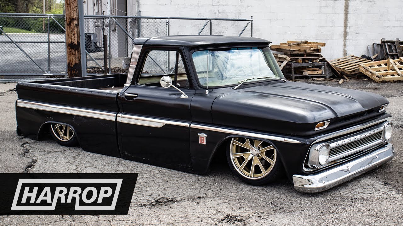 500HP Supercharged & Slammed 64 C10 | 5.3 LS Harrop TVS2650 - YouTube