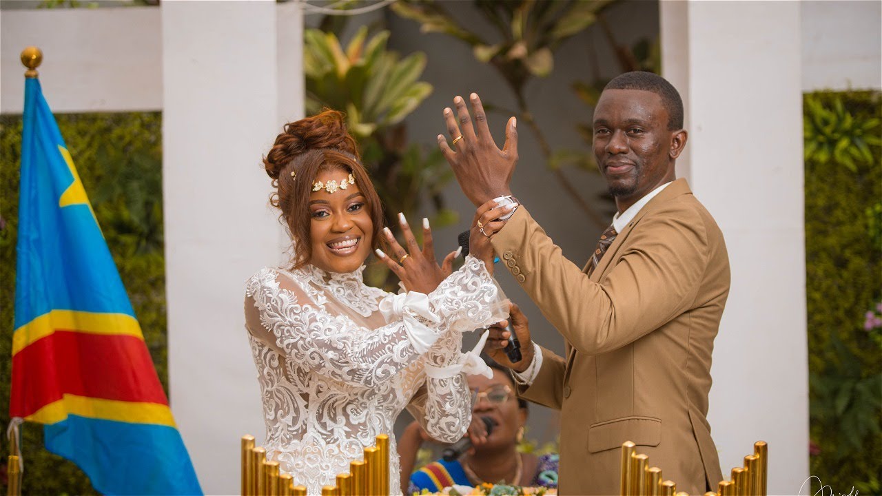 BEAU MARIAGE CIVIL EN RDC : RAYMONDE & ELIXIR 💍 ️ | KINSHASA 2023 - YouTube