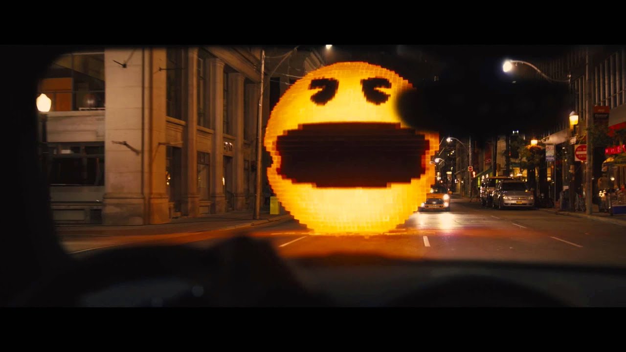Pixels - Extrait : Pac Man VF - YouTube