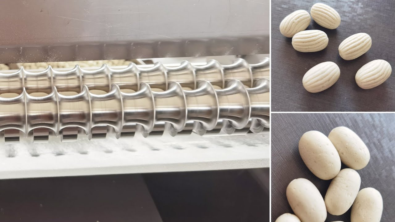 how to make watermelon bubble gums? chewing gum making process - YouTube