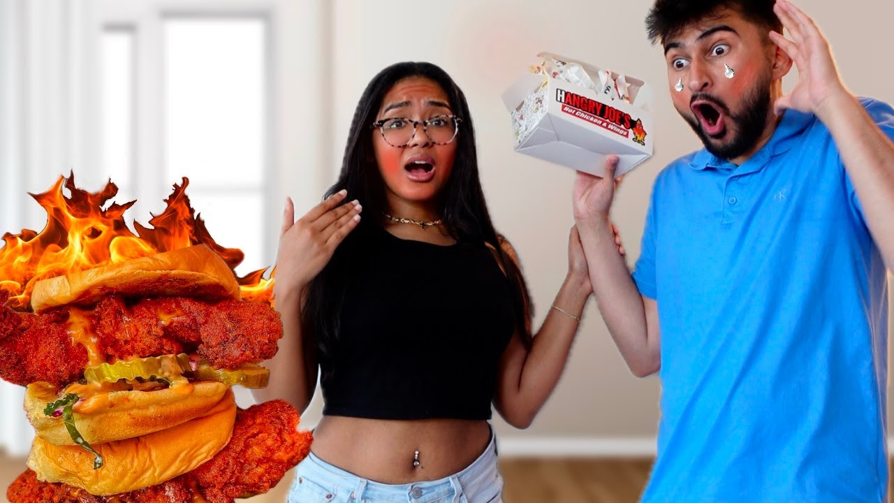 Eating THE SPICIEST FOOD In Our City! *Gone Wrong* - YouTube