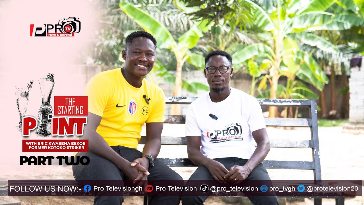 PART TWO OF STARTING POINT WITH ERIC BEKOE - YouTube
