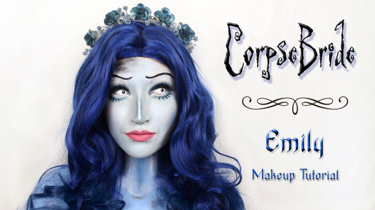 CORPSE BRIDE Halloween Makeup Tutorial - YouTube