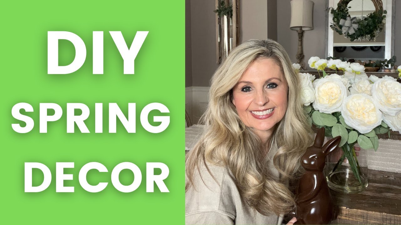 EASY SPRING DIY IDEAS | DOLLAR TREE SPRING DIY | SPRING CRAFTS - YouTube