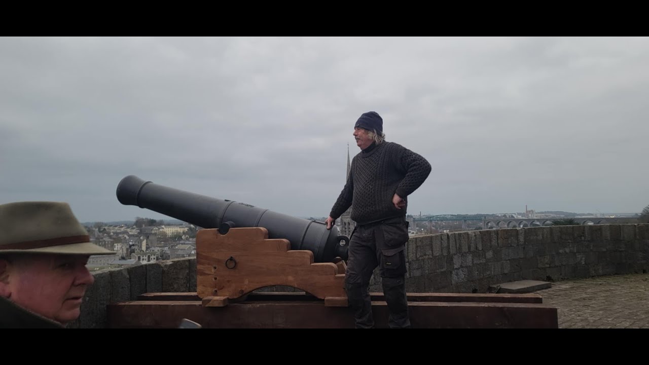 Millmount Fort Drogheda Cannons restoration 2025 - YouTube