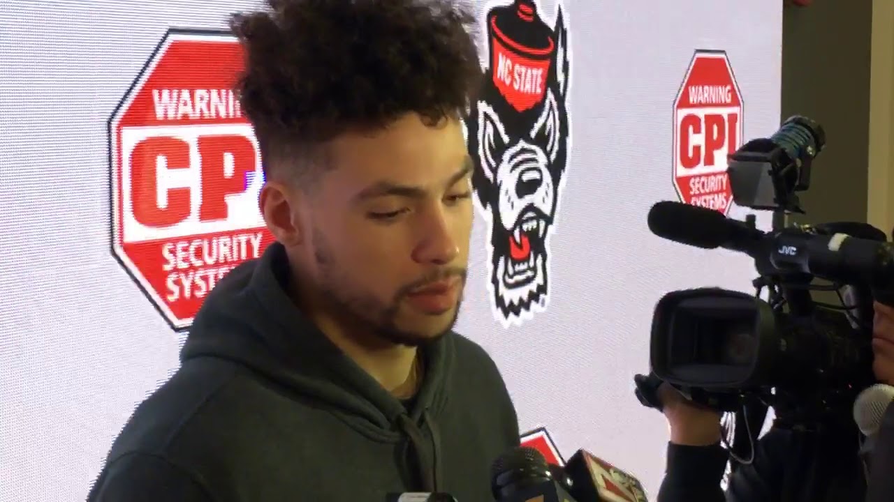 NC State’s Devon Daniels says Pack will get shooting touch back - YouTube