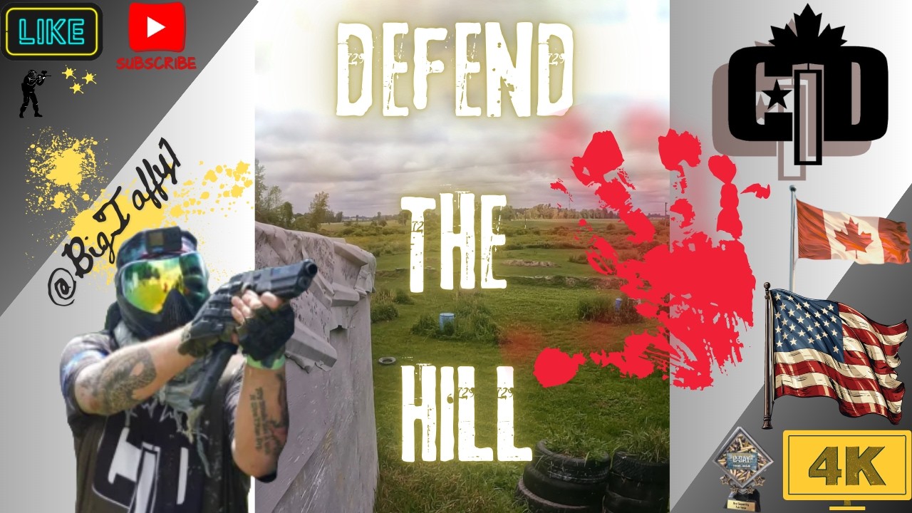 Defend the HILL! Fun games at Lancaster Paintball, Ontario7/6/24 #c1d # ...