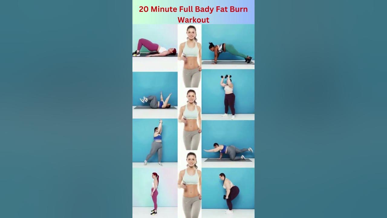 20 Minute Full Body Fat Burn Workout Video Shorts Loseweight Workout