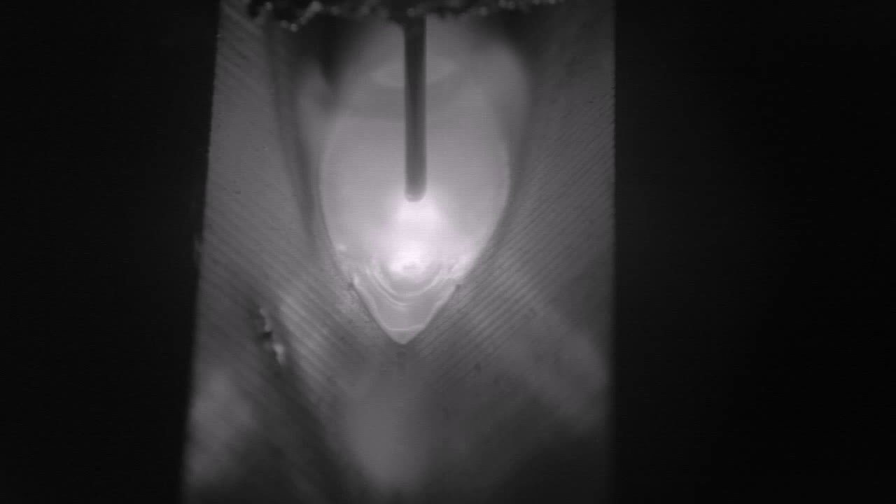 MIG (GMAW) Welding - Pulsed Stainless Steel V Bevel Root Pass - YouTube