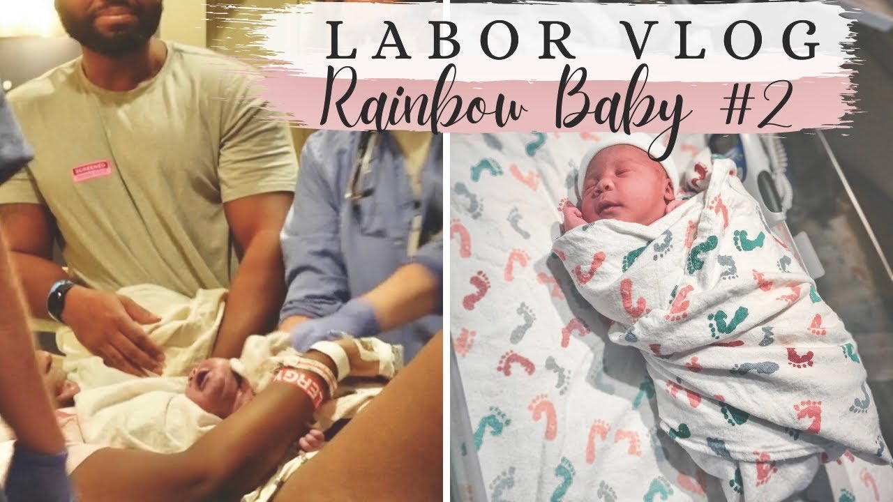RAW + REAL EMOTIONAL NATURAL BIRTH VLOG | FAST LABOR AND DELIVERY OF ...
