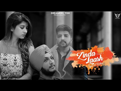 Zinda Laash (Lyrical Video) - Sameer Randhawa I Jeet Simran I thecreativegabru I Latest Punjabi Song