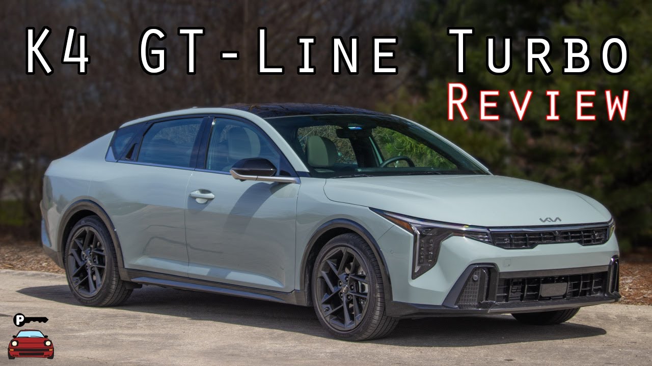 2025 Kia K4 GT-Line Turbo Review - Is It BETTER Than A Civic Si or ...