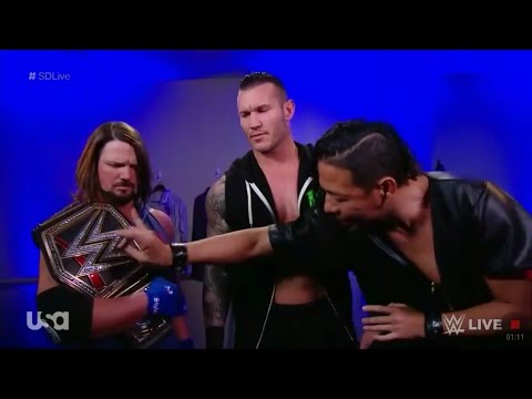 AJ Styles, Nakamura And Randy Orton Funny Segment