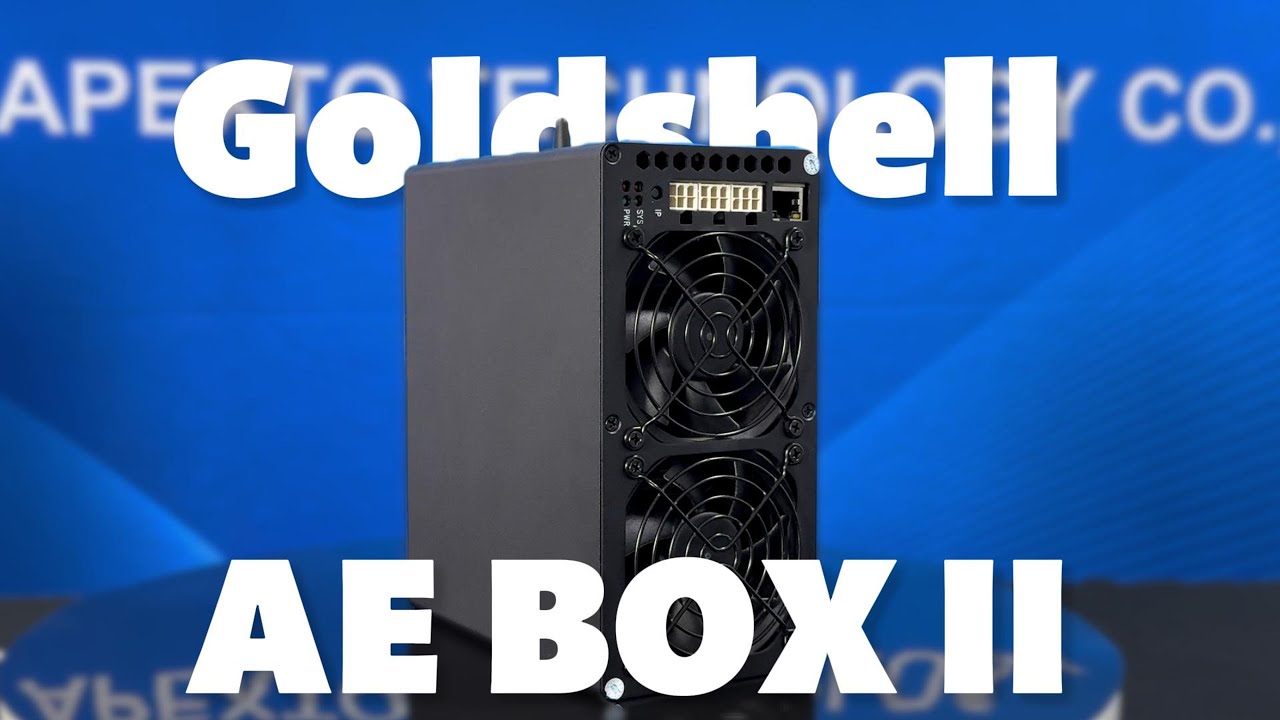 Goldshell AE BOX II – 54Mh/s Aleo Miner | Low Power, High Performance ...