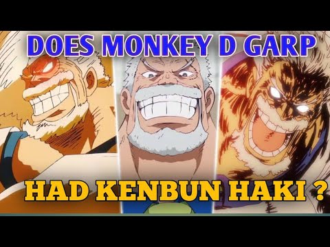 does monkey d garp had kenbun haki ? #onepiece #theory #onepiecefans ...