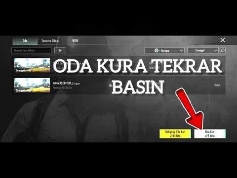ODA KARTI İLE AMBAR ARENA MODU NASIL KURULUR ? PUBG MOBİLE 