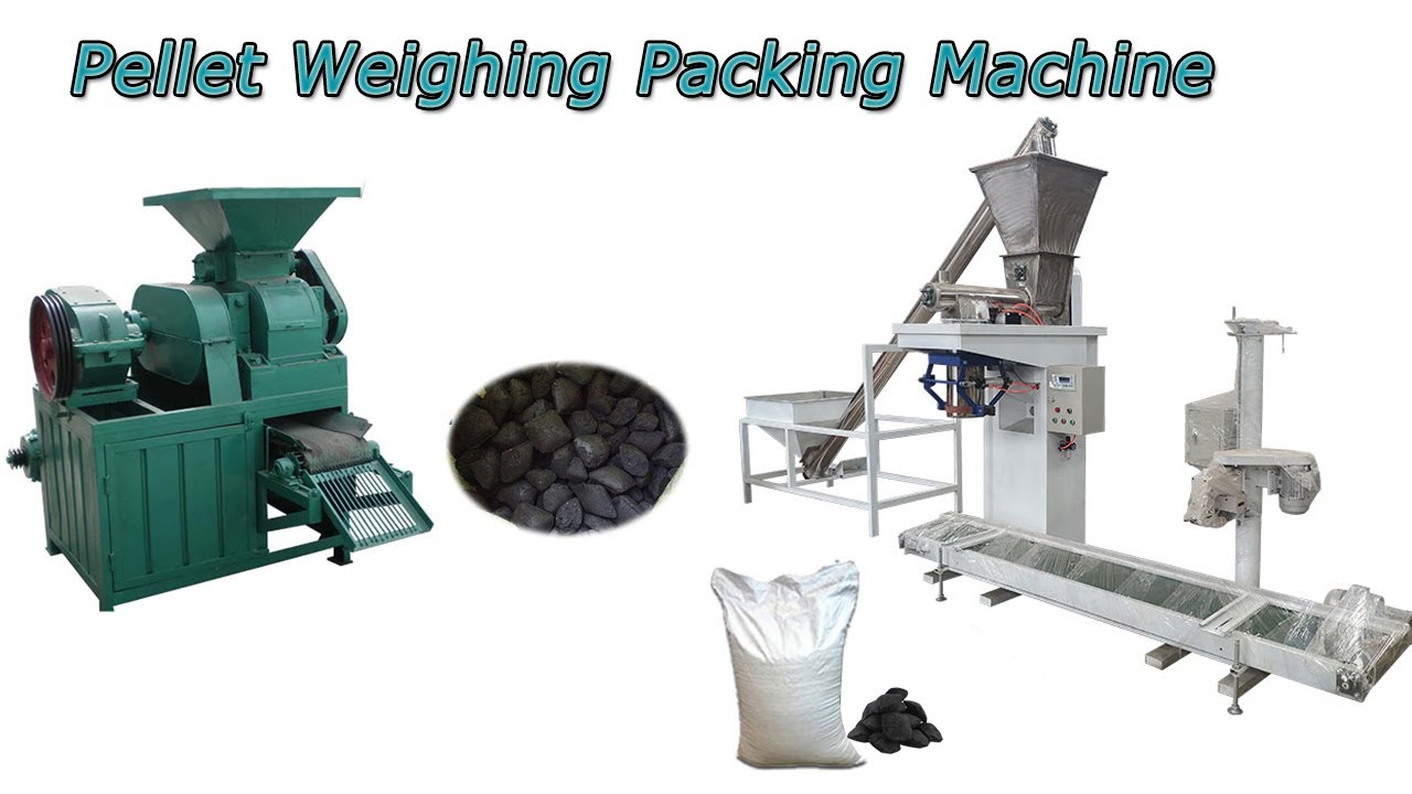 Automatic 20KG Grain Biomass Fuel Pellets Weighing Packing Machine# ...