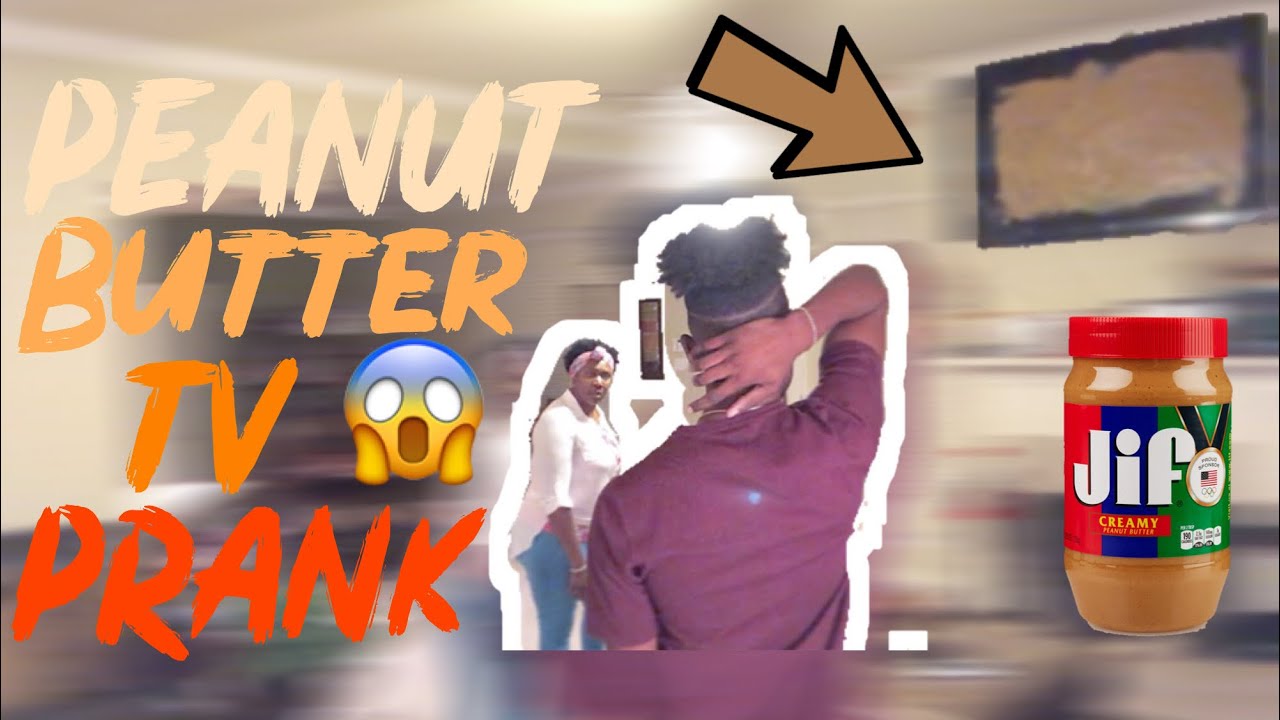 Peanut Butter On Our Tv ‼️🤭 Prank On Mom She Tried To Kick Me Out 😂🤦