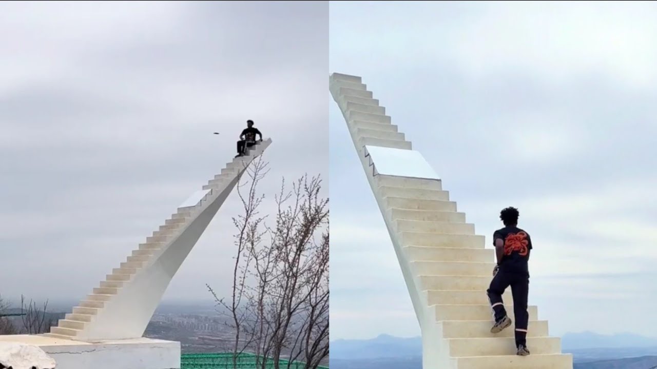 The Sky-High Love Ladder in China – A Journey to Win the Heart. - YouTube