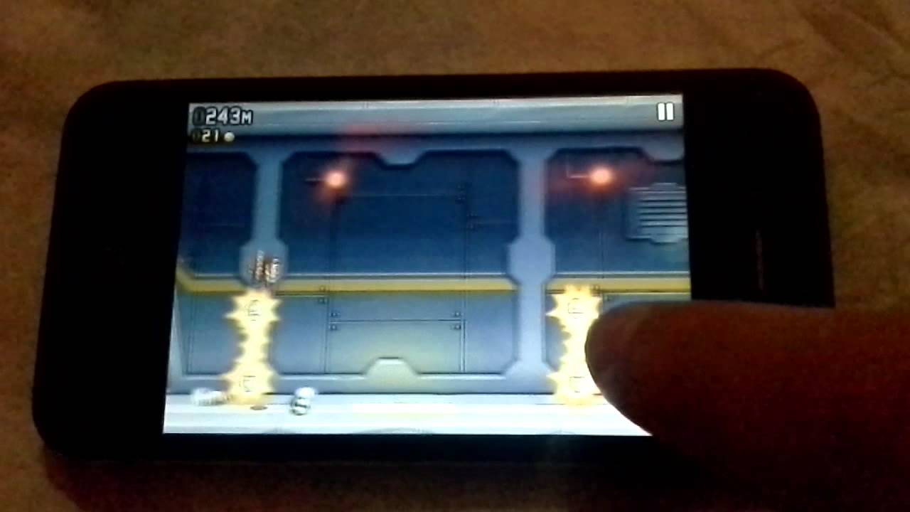 Jetpack joyride iphone gameplay - YouTube