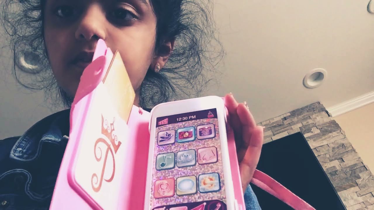 Showing you my beautiful princess phone - YouTube