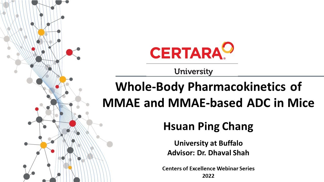 Whole-Body Pharmacokinetics of MMAE and MMAE-based ADC in Mice - YouTube