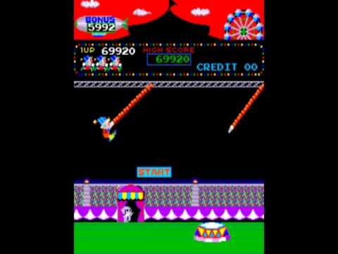 Circus Charlie - 1CC - Mame 0.149u1 - YouTube