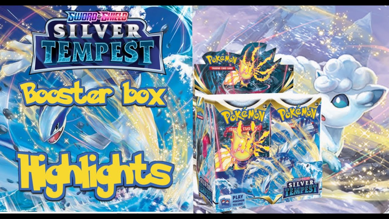 Silver Tempest Booster Box Highlights - YouTube