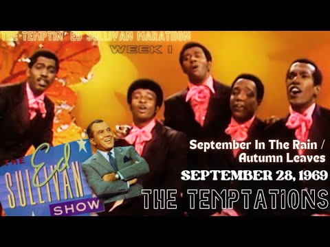 September In The Rain/Autumn Leaves - The Temptations (1969) | Live on ...