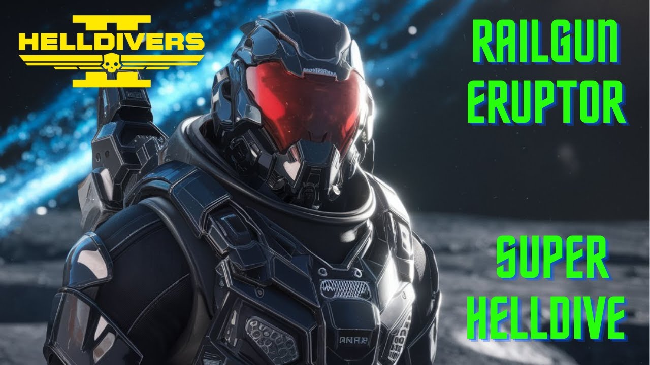 Helldivers 2: Railgun & Eruptor Gameplay (Super Helldive Solo / All Clear / No Deaths) - YouTube