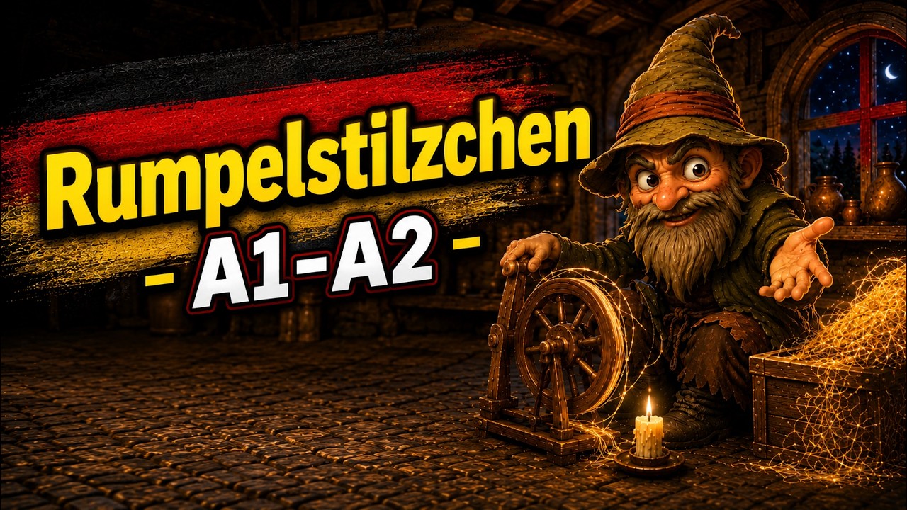 Learn German with Fairy Tales || Rumpelstilzchen | تعلم اللغة الألمانية ...