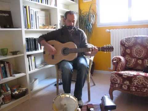 "Borders of salt" (Dan Ar Braz), cover with homemade "bouzouguit ...