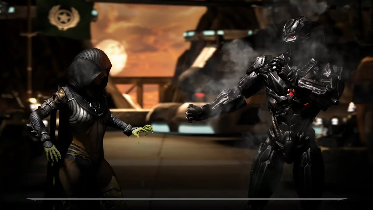 D'Vorah Vs Triborg⬛ Mortal Kombat X - YouTube