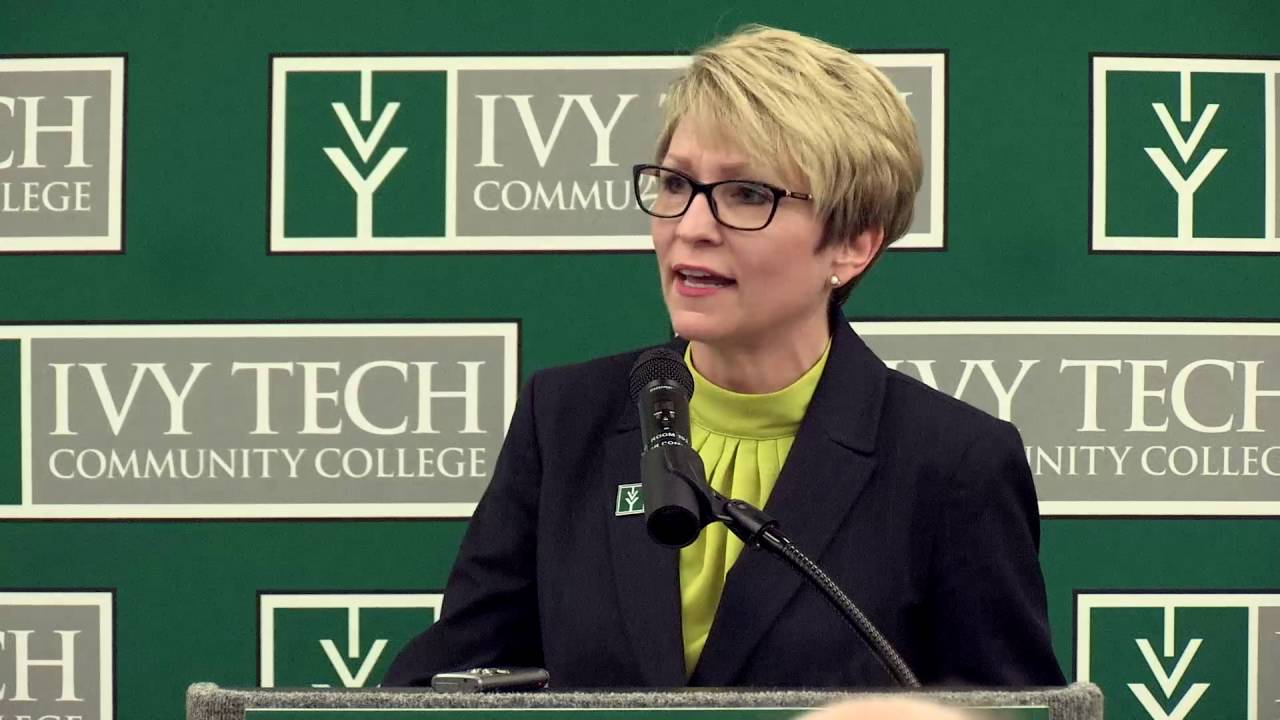 Ivy Tech Elects Sue Ellspermann - YouTube