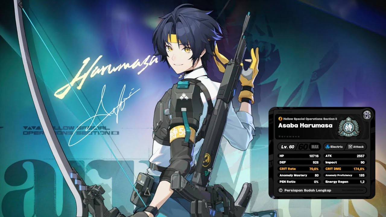 My Build | Asaba Harumasa [Zenless Zone Zero] - YouTube